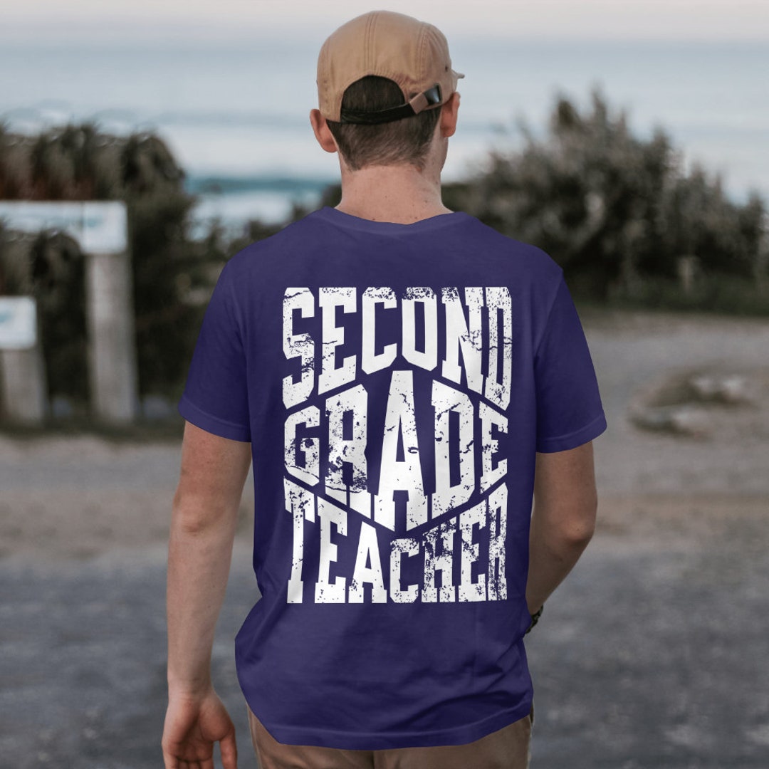 Vintage Second Grade Team SVG for Back to School, Collegiate 2nd Grade ...