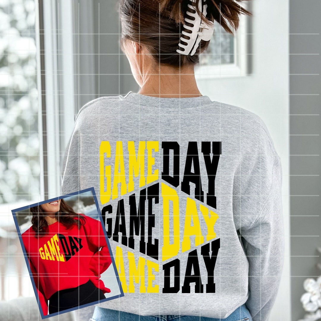 Game Day SVG, Game Day PNG, Game Day Varsity Svg Png, Retro Sports Png ...
