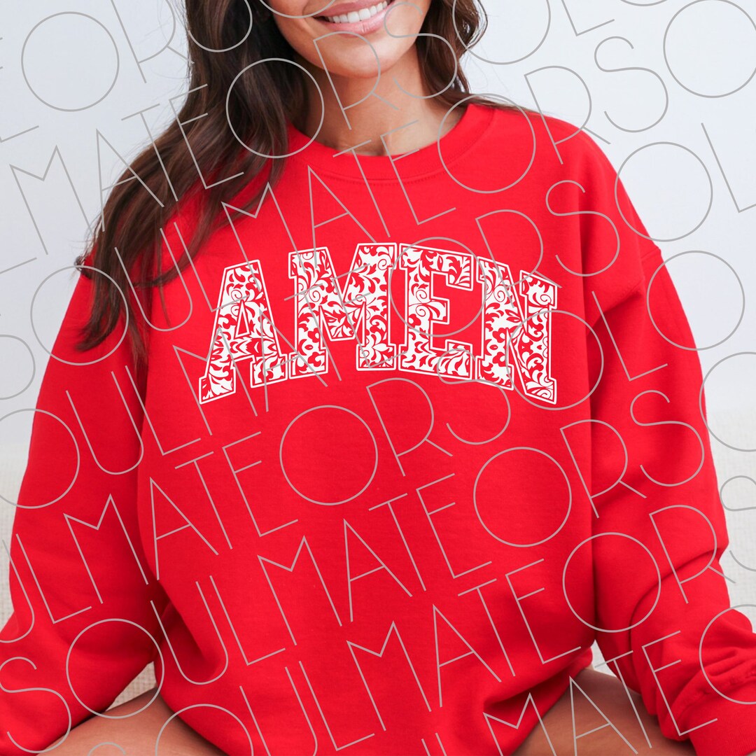 Amen SVG PNG for Sublimation,retro Vintage Christian Digital Download ...