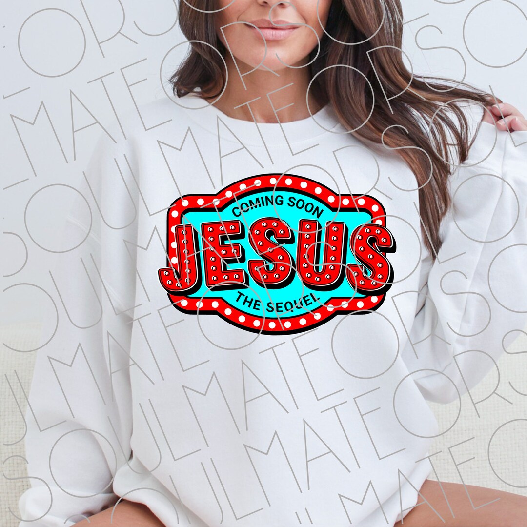 Retro Jesus Shirt PNG, Second Coming Jesus Christ SVG, Rapture ...