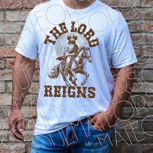 Western Jesus SVG PNG, Cowgirl the Lord Reigns Svg, Country Christian ...