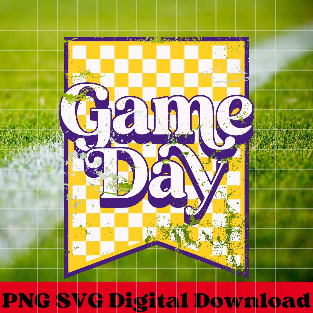 Gameday SVG Game Day Pngretro Game Day Varsity Svg Png - Etsy