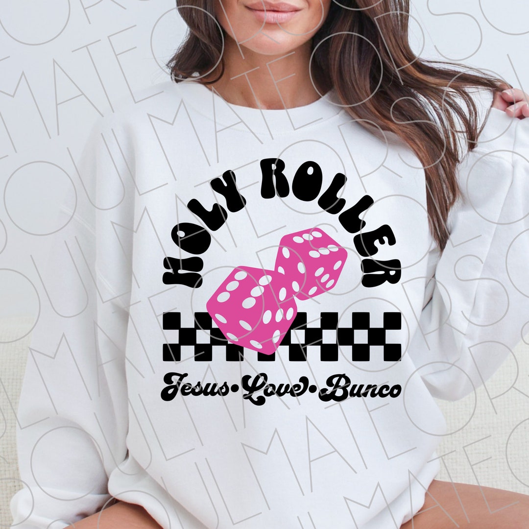 Bunco PNG File Digital Download Bunco Printable, Retro Holy Roller ...