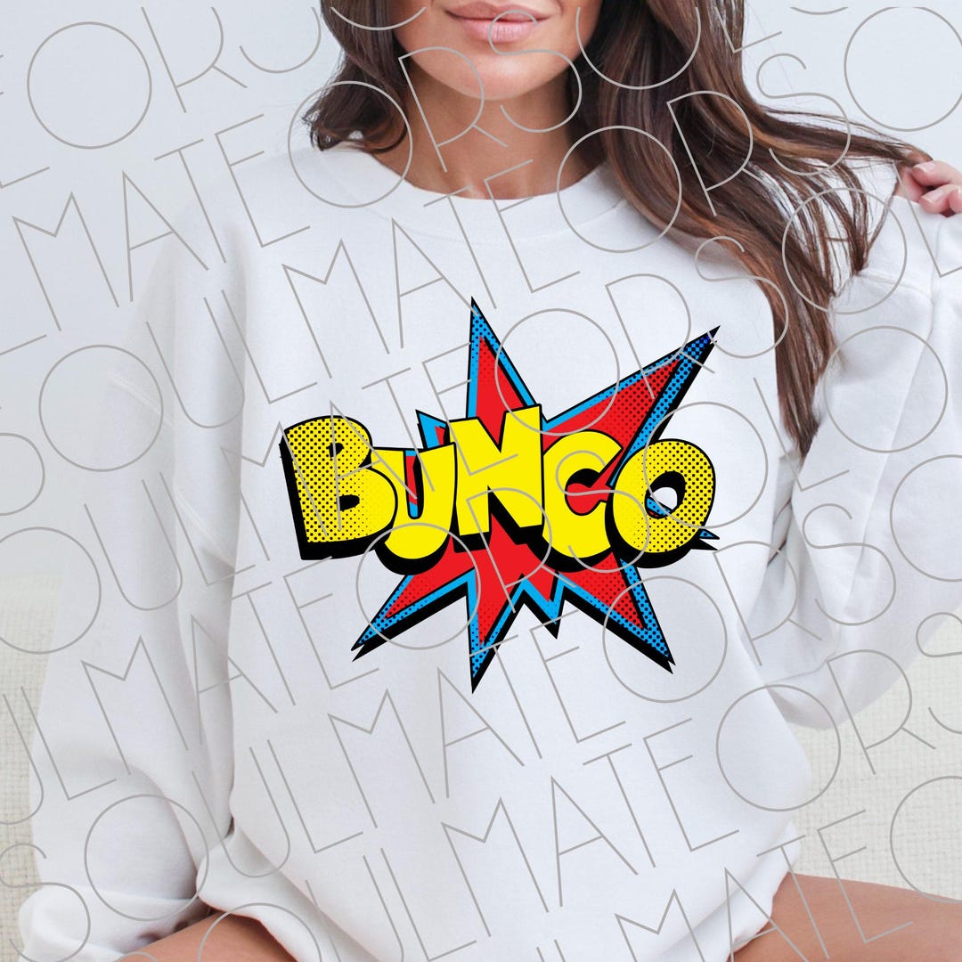Bunco PNG File Digital Download,superhero Bunco Printable for Women Who ...