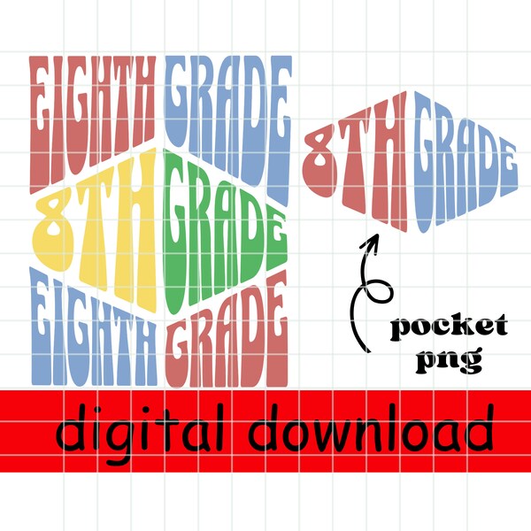 First Day of 8th Grade - Etsy