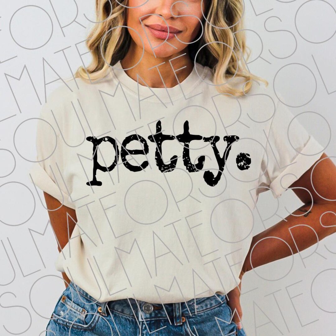 Petty. Png, Retro Sublimation Digital Download, Distressed Vintage ...