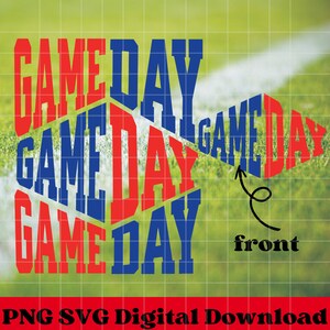 Game Day SVG, Game Day PNG, Game Day Varsity Svg Png, Retro Sports Png ...