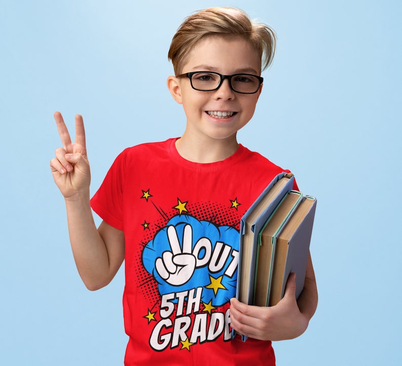 Peace Out 5th Grade PNG Last Day of School Fifth Grade Student - Etsy