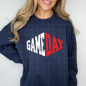 Game Day SVG, Game Day PNG, Game Day Varsity Svg Png, Retro Sports Png ...