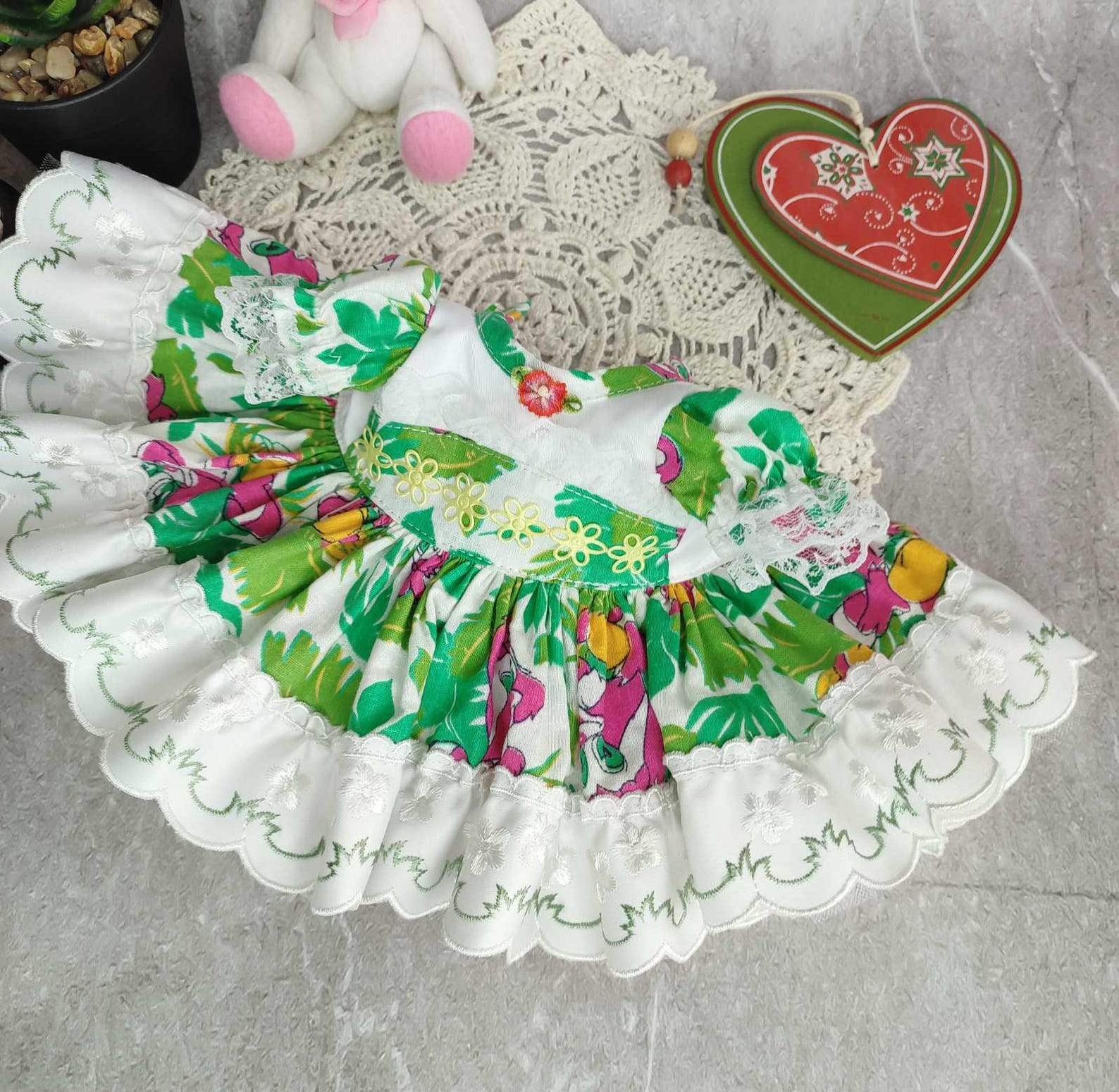 Dress for Baby Face Doll - Etsy