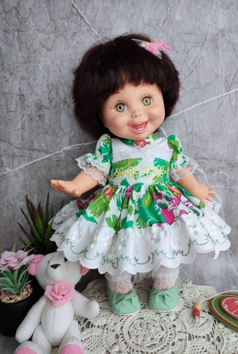 Dress for Baby Face Doll - Etsy