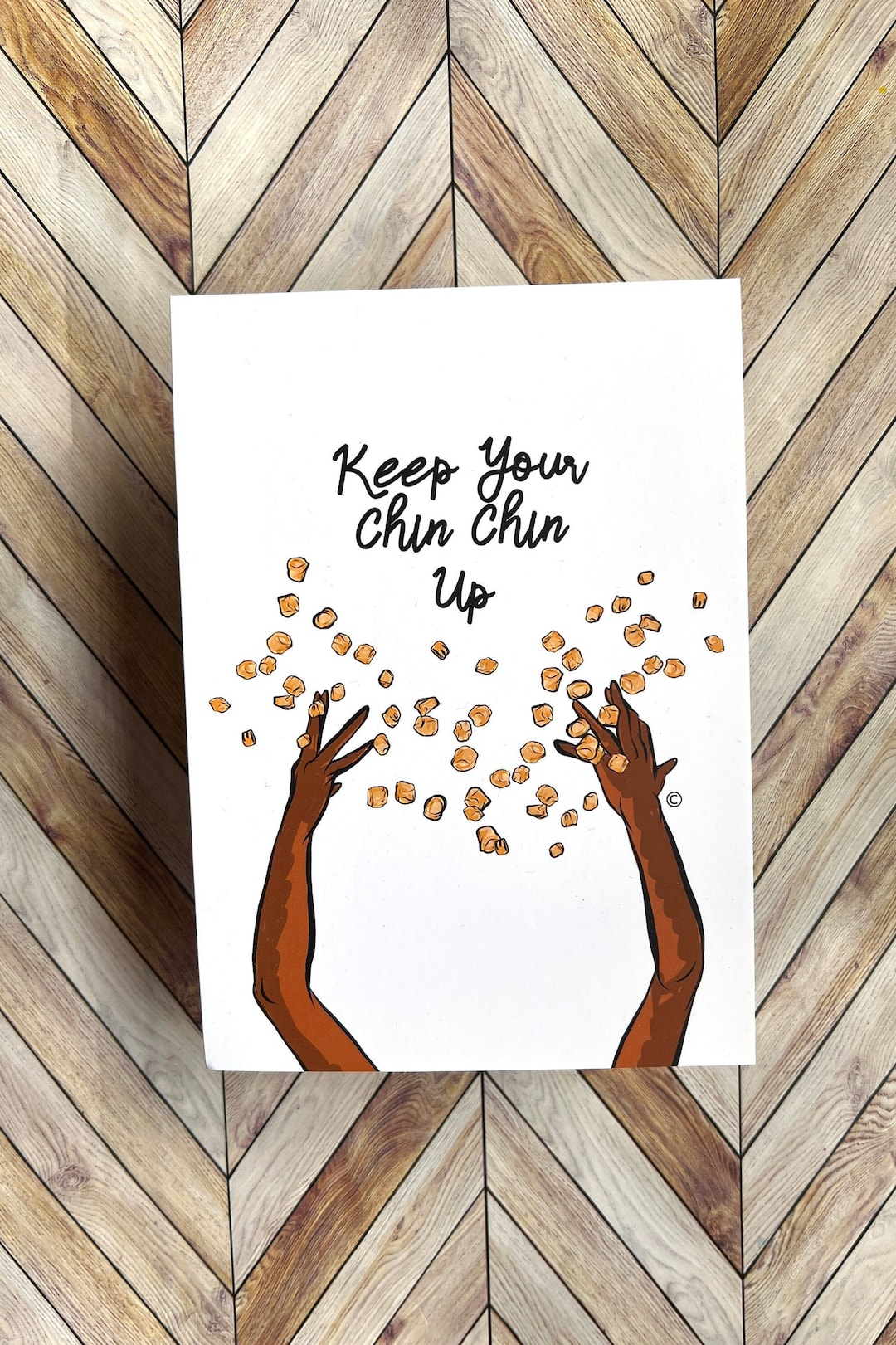 Keep Your Chin Chin up | Greeting Card| African Inspired ...