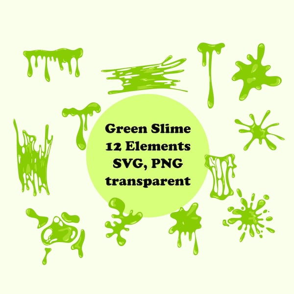 Slime Svg - Etsy