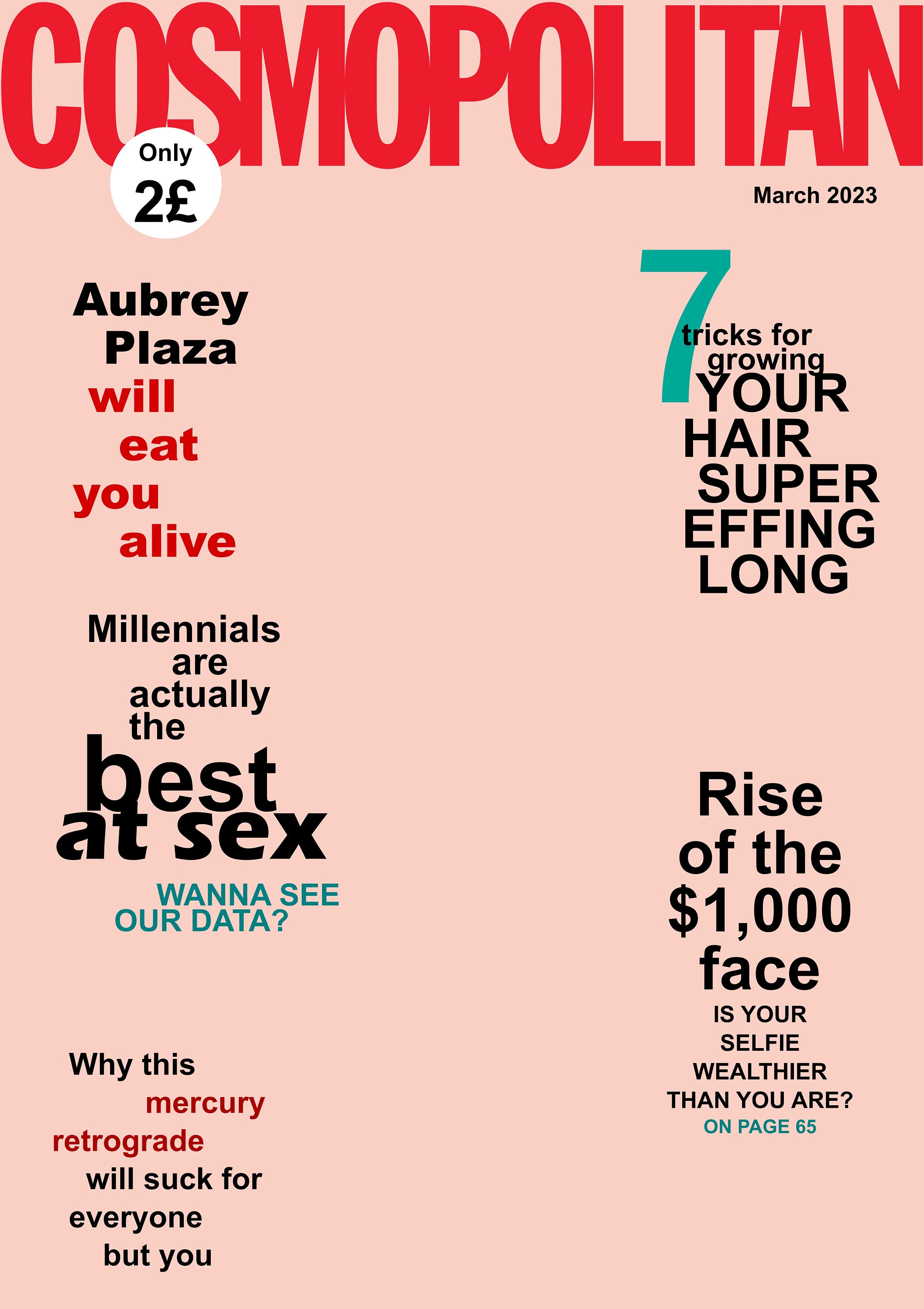 Cosmopolitan Cover BUNDLE Template, Magazine, Customizing, Editable ...