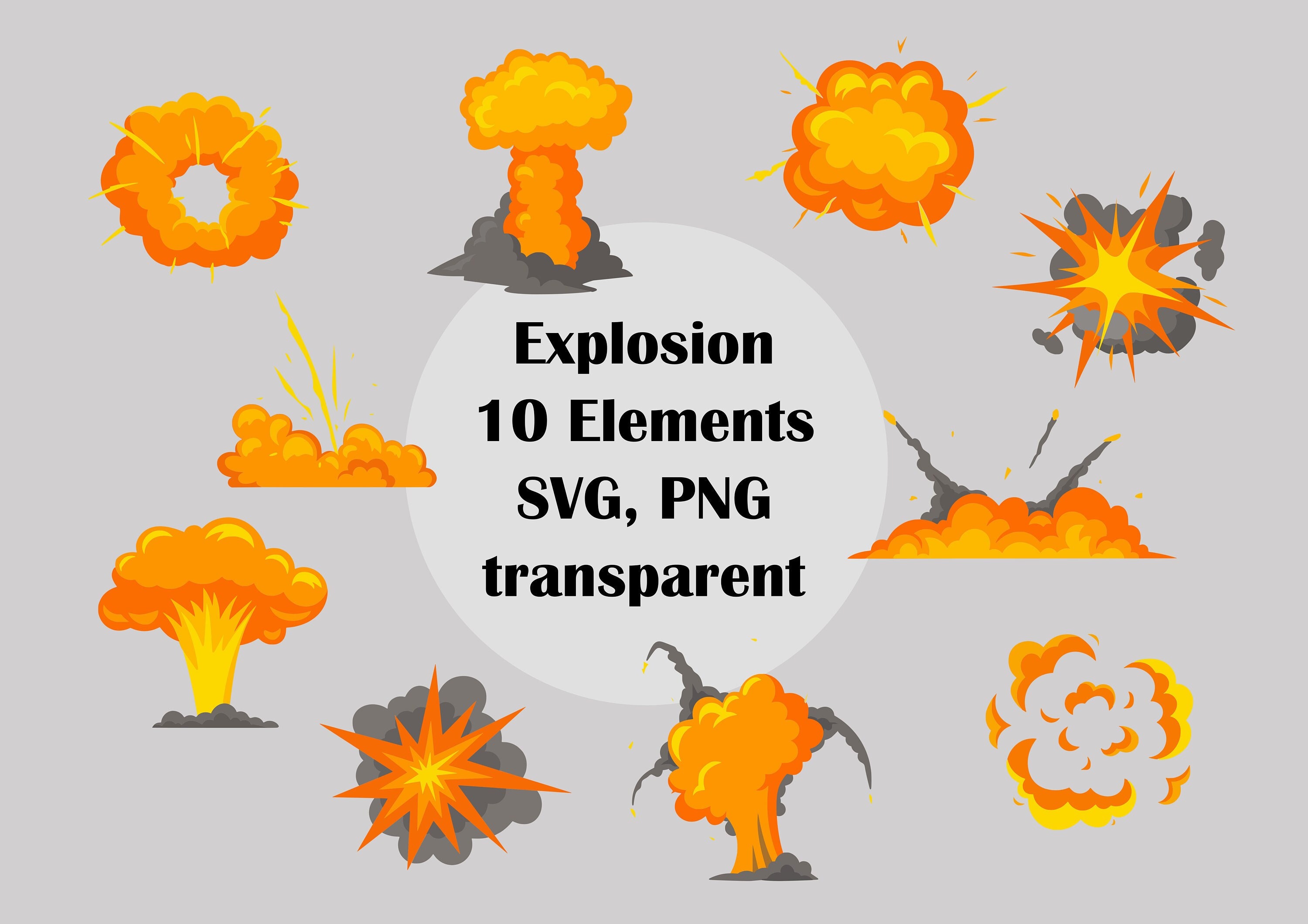 Explosion Boom Clip Art