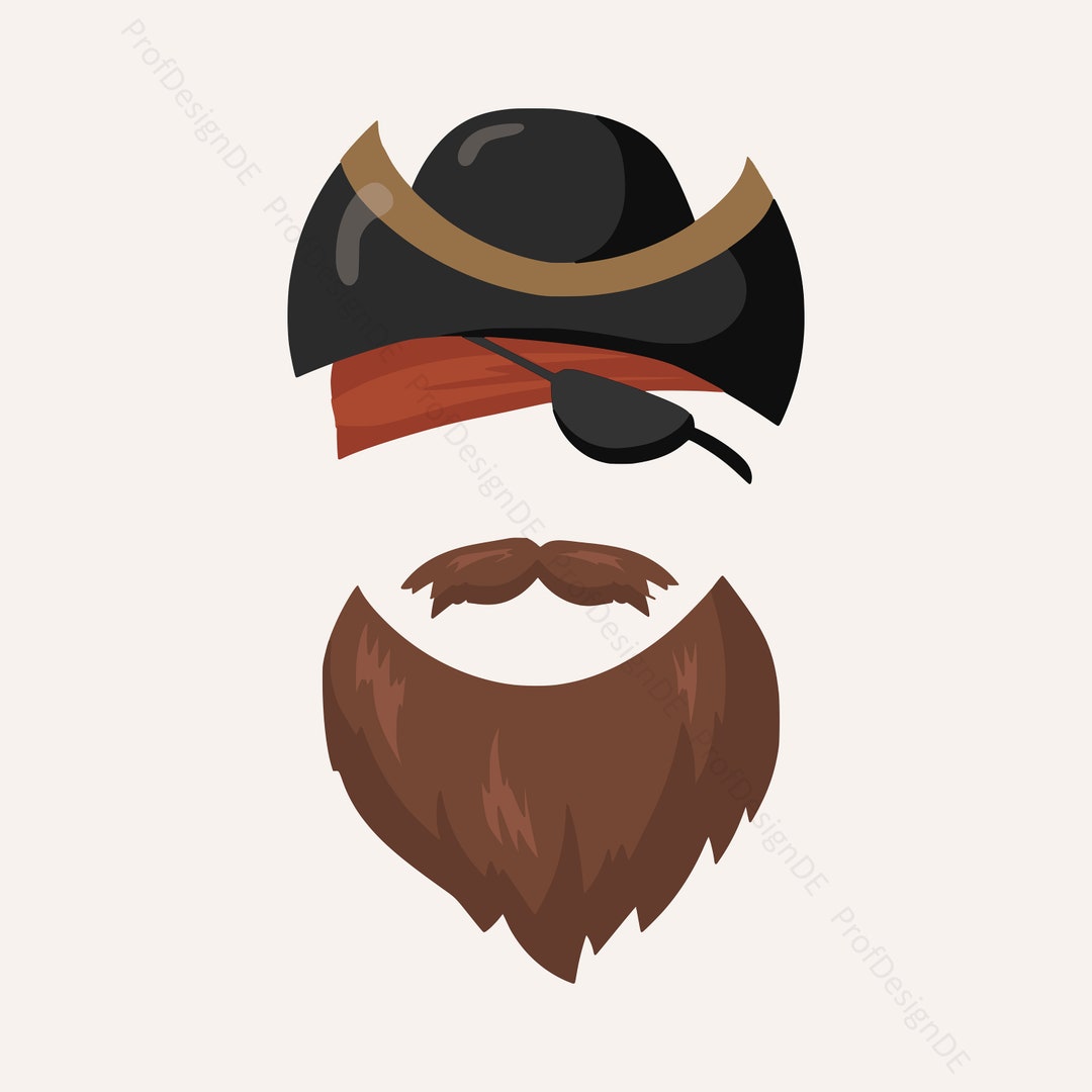 Pirate Face Mask Pirate Face Masks Carnival party Supplies Pirate ...