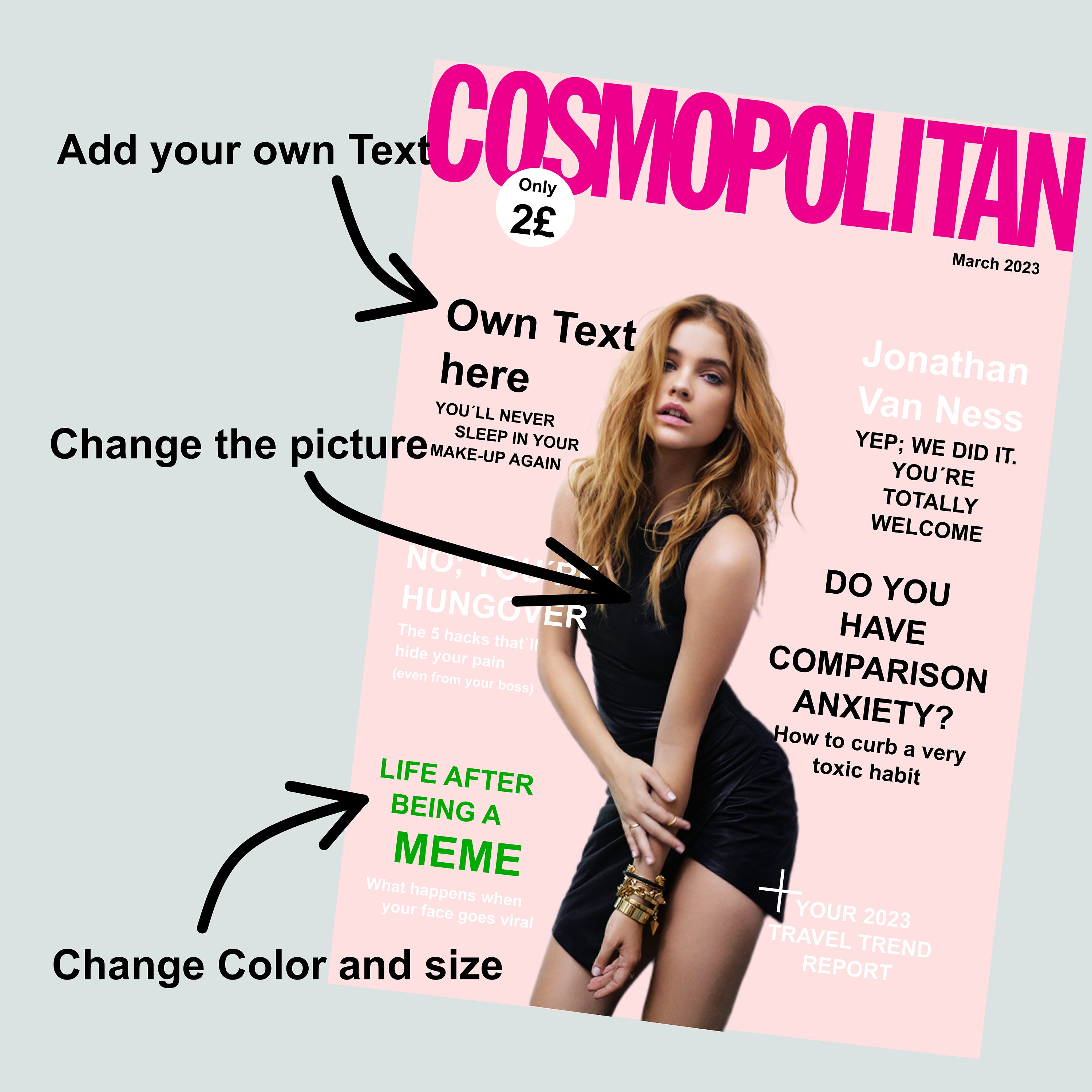 Cosmo Magazine Advertisements