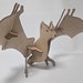 3D Bat Puzzle Wooden Figure Kit Model Kit. Arts & Crafts. Kid Crafts ...