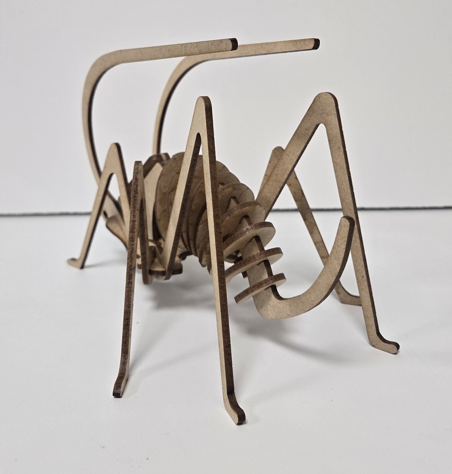 3D Grasshopper Puzzle. Wooden. Figure Kit. Model Kit. Arts & Crafts ...