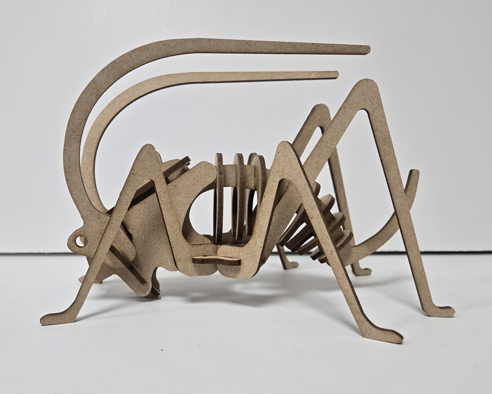 3D Grasshopper Puzzle. Wooden. Figure Kit. Model Kit. Arts & Crafts ...