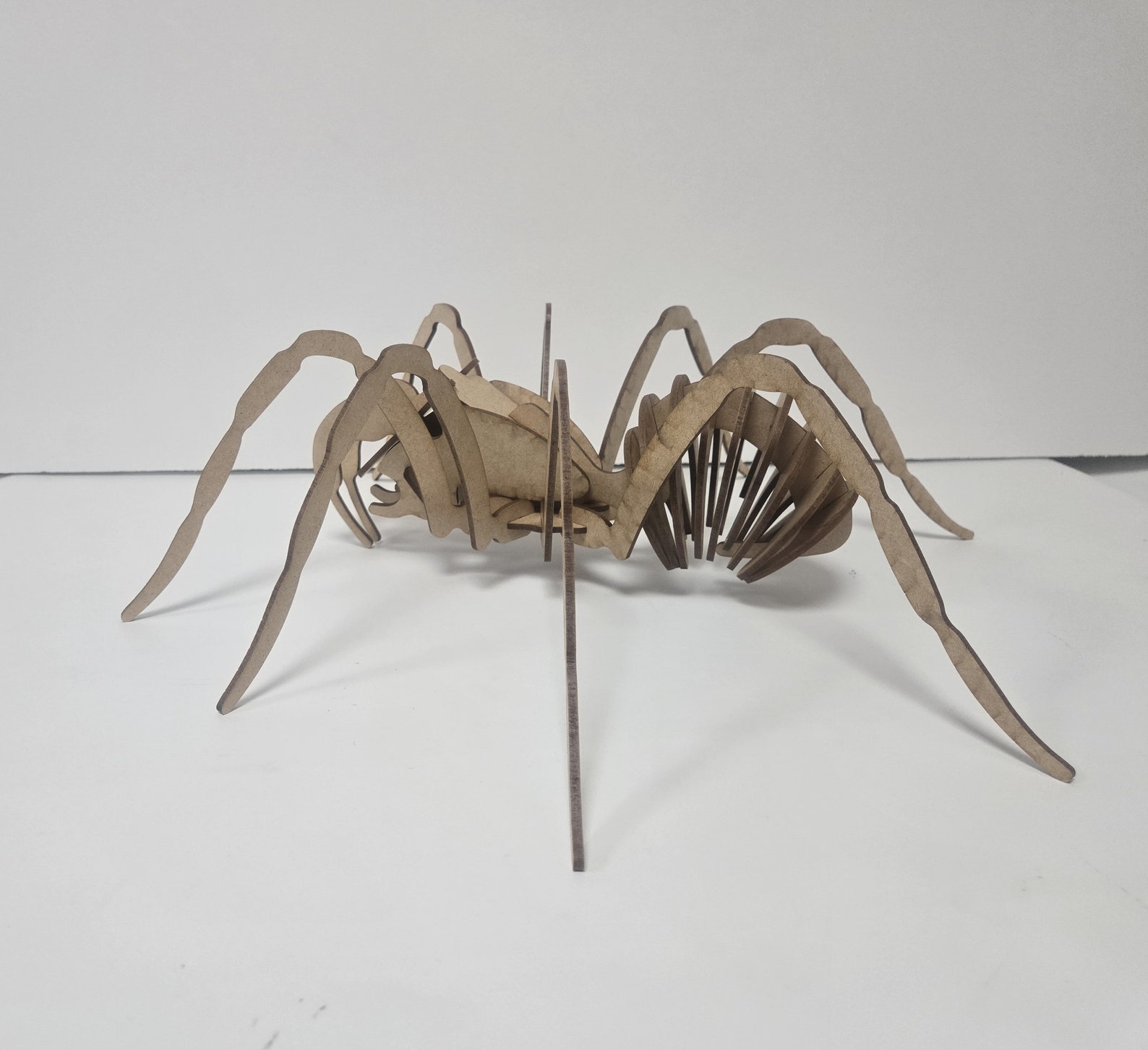 3D Spider Puzzle Wooden Figure Model Kit. Arts & Crafts. Kid Crafts ...