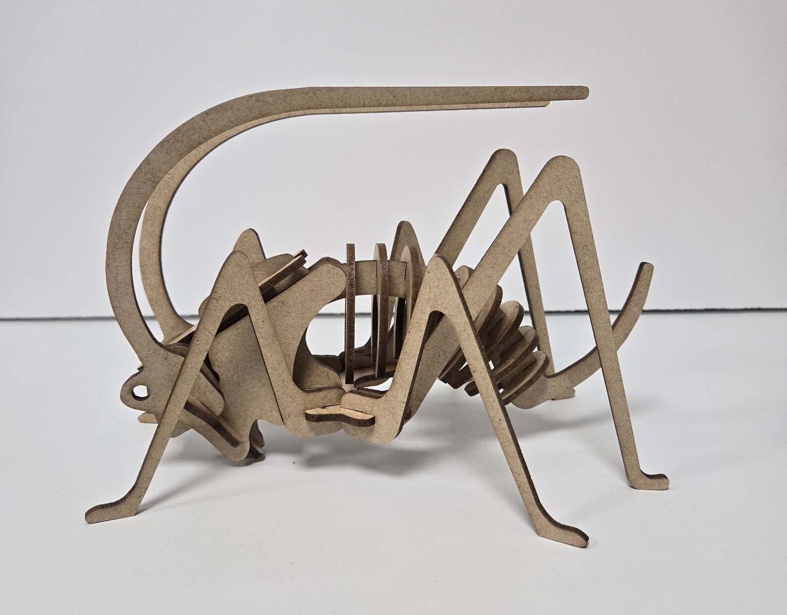 3D Grasshopper Puzzle. Wooden. Figure Kit. Model Kit. Arts & Crafts ...