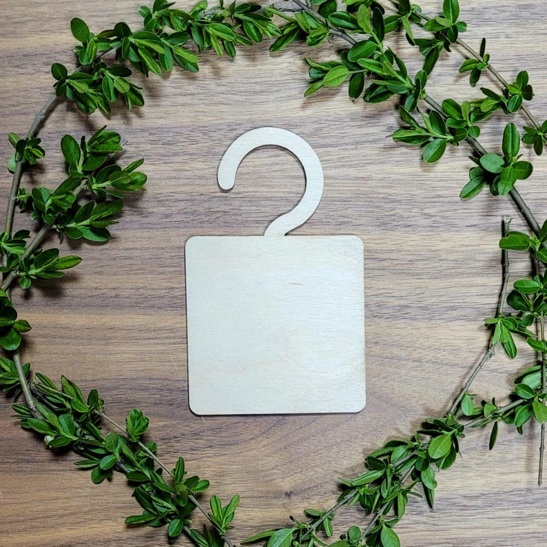 Unfinished Car Tags, Paintable DIY. Wooden Car Tag Hangers, Fun Craft ...