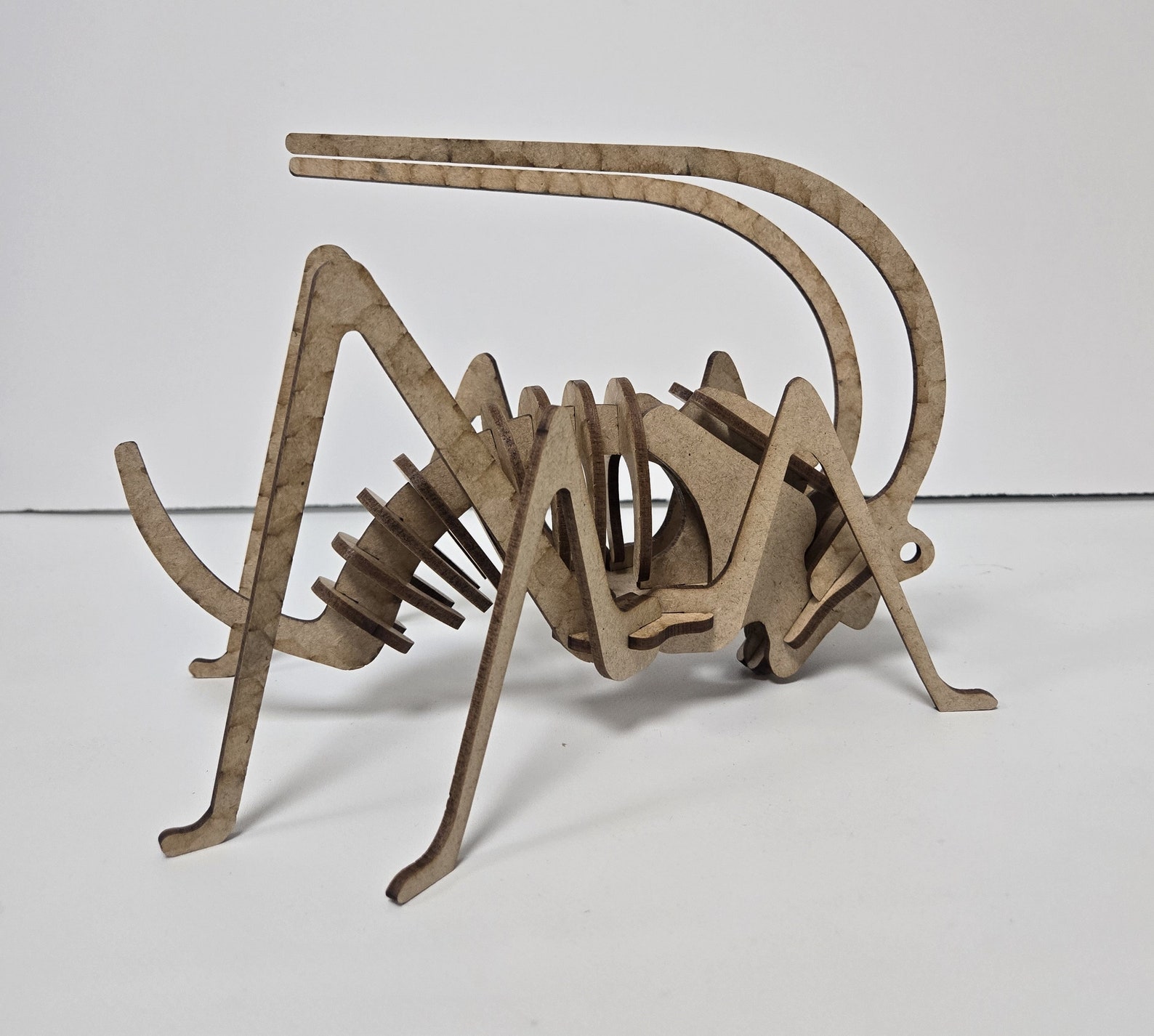 3D Grasshopper Puzzle. Wooden. Figure Kit. Model Kit. Arts & Crafts ...