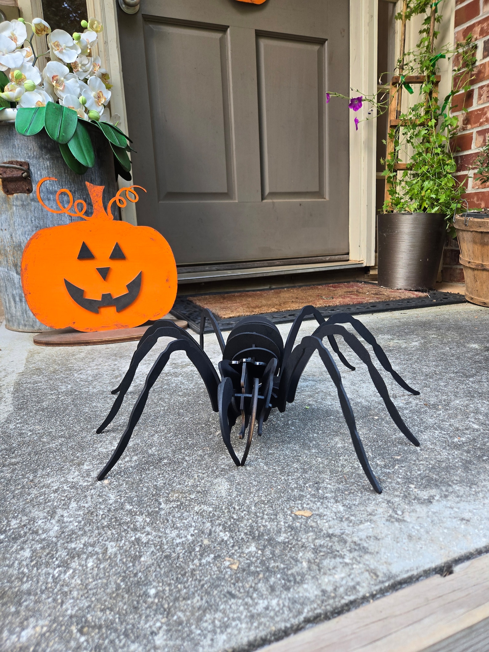 3D Spider Puzzle Wooden Figure Model Kit. Arts & Crafts. Kid Crafts ...