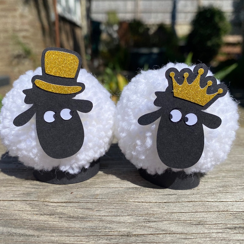 Sheep Wedding Topper - Etsy UK