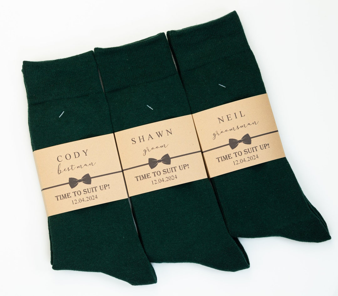 Solid Emerald Socks, Hunter Green Socks, Azazie Dark Green Socks, David ...