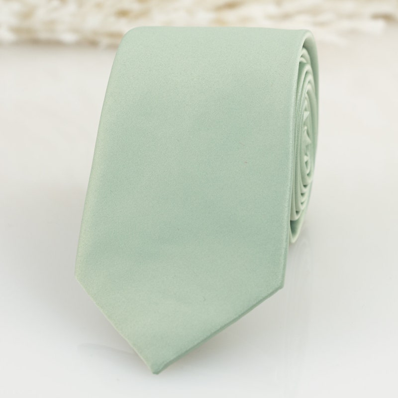 Sage Green Tie - Etsy