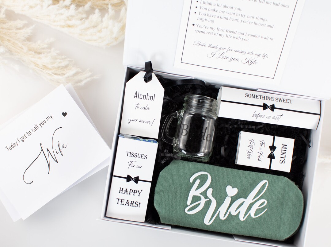 Wedding Day Box for Bride, Bride Gift Box, Bride Gift From Groom ...