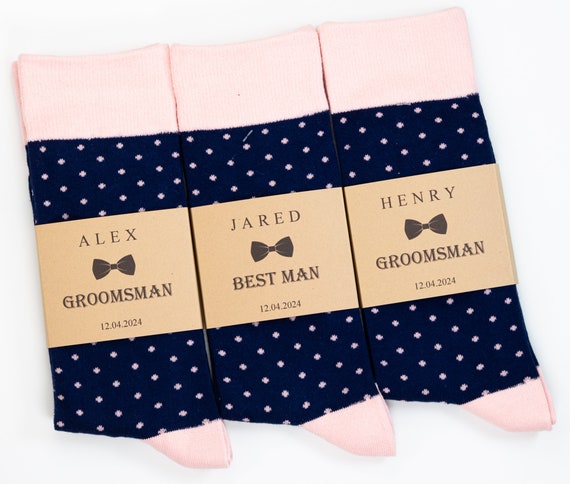 Navy polka dot dress socks store