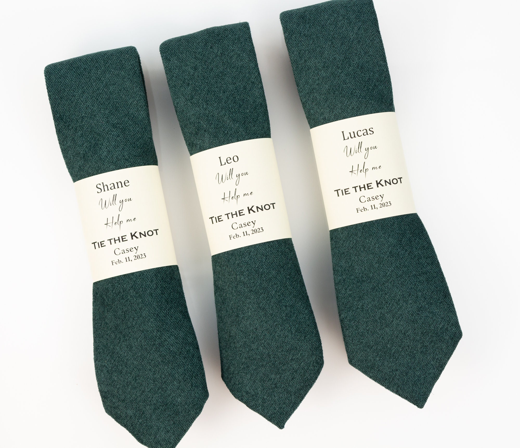 Emerald Ties Dark Green Velvet Ties Emerald Green Wedding - Etsy