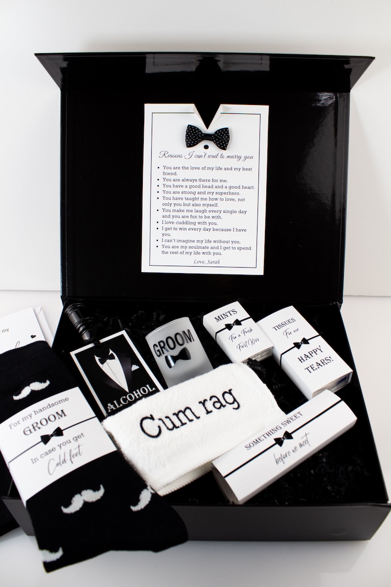 Wedding Day Box for Groom Groom Gift Box Groom Gift From - Etsy