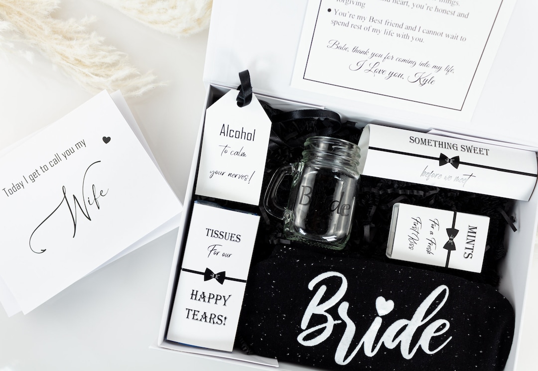 Personalized Wedding Day Box for Bride, Bride Gift Box, Bride Gift From ...