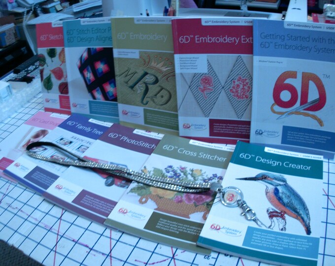 Husqvarna Viking 6D Embroidery System Manuals - Etsy