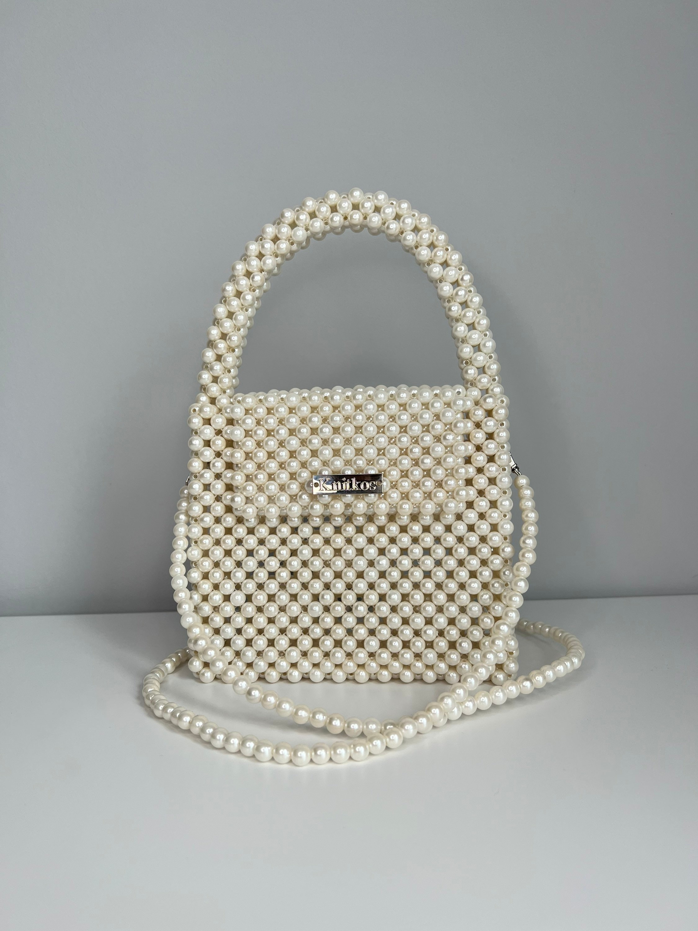 Crystal Bead Bag, Bead Shoulder Bag, Women Bead Bag, Bead Bag, Perl ...