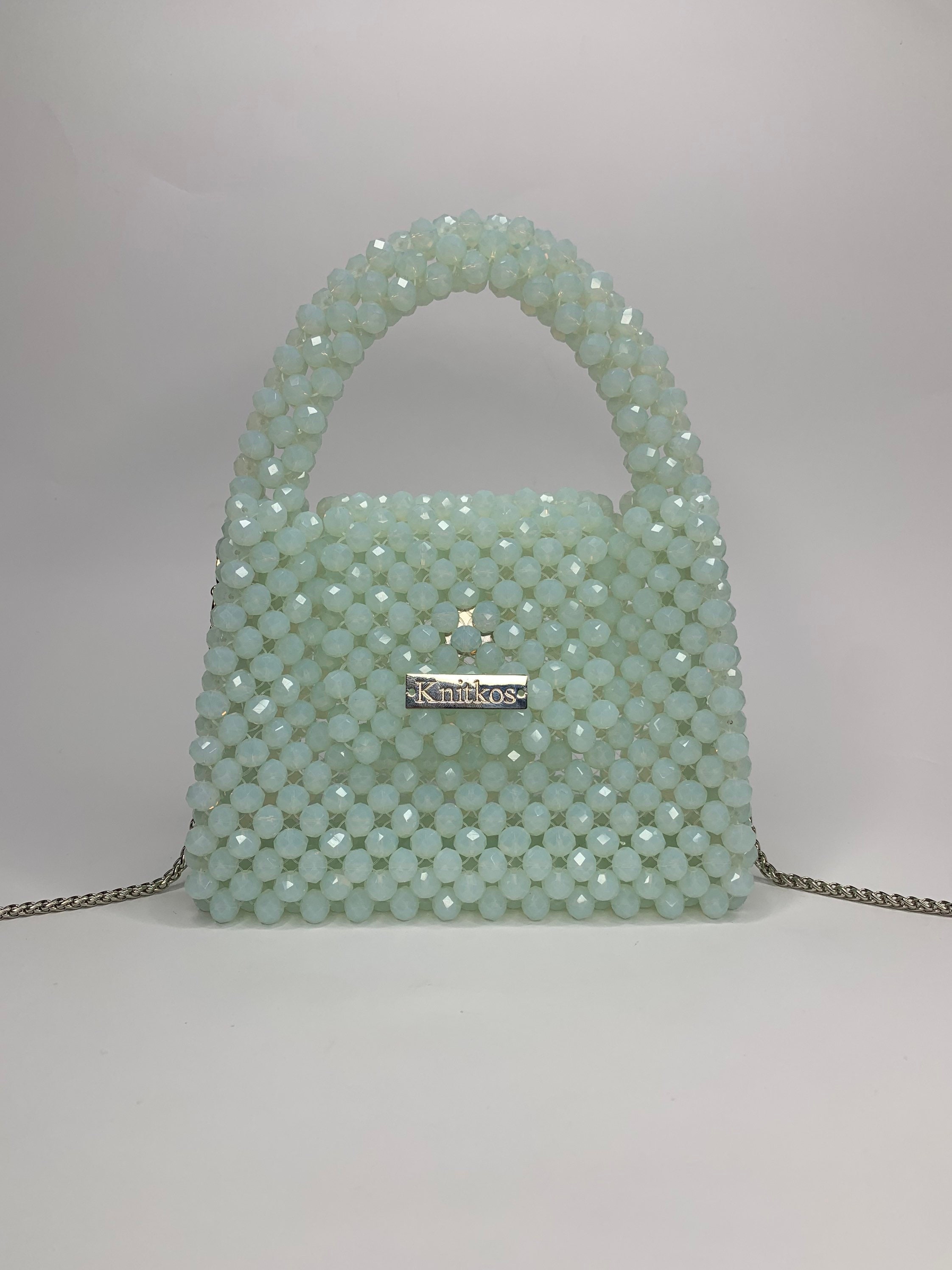 Crystal Pink Bead Bag Bead LUXURY Bag Women Bead Bag Bead - Etsy