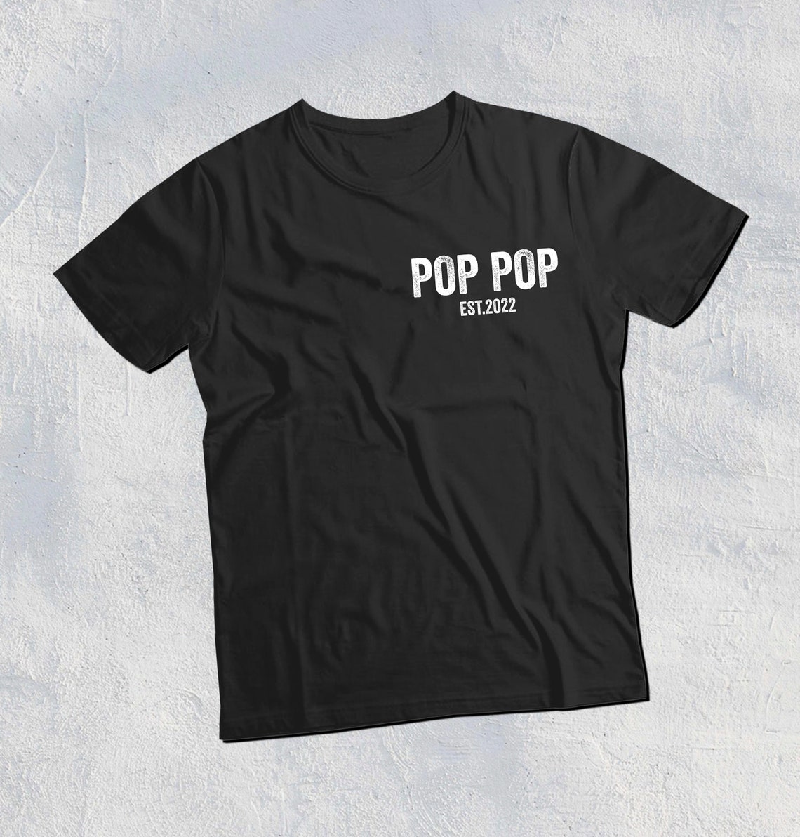 Pop Pop Est 2023 Shirt, Custom New Pop Pop Gift, Personalized Pop Pop ...