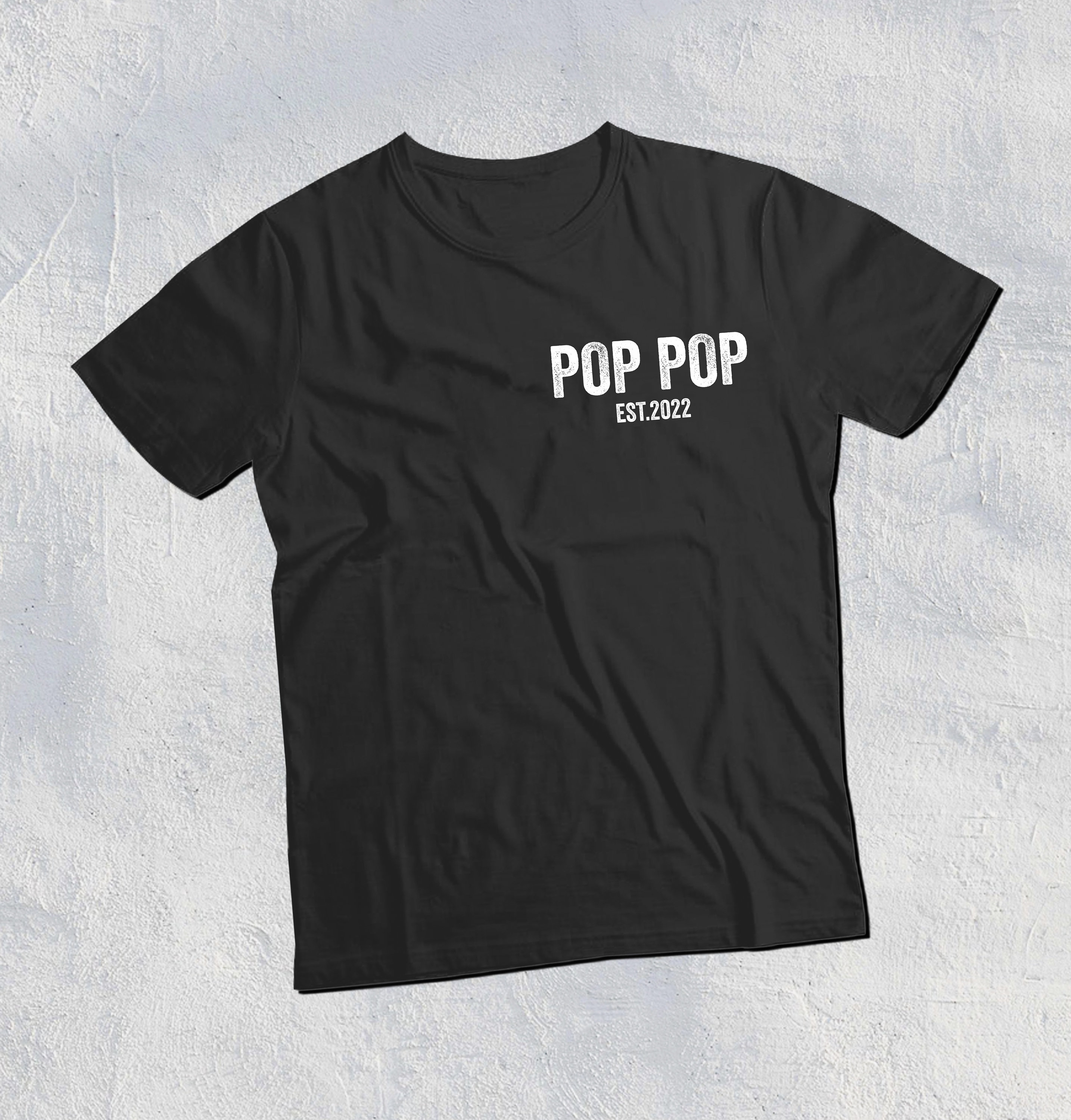 Pop Pop Est 2023 Shirt, Custom New Pop Pop Gift, Personalized Pop Pop ...