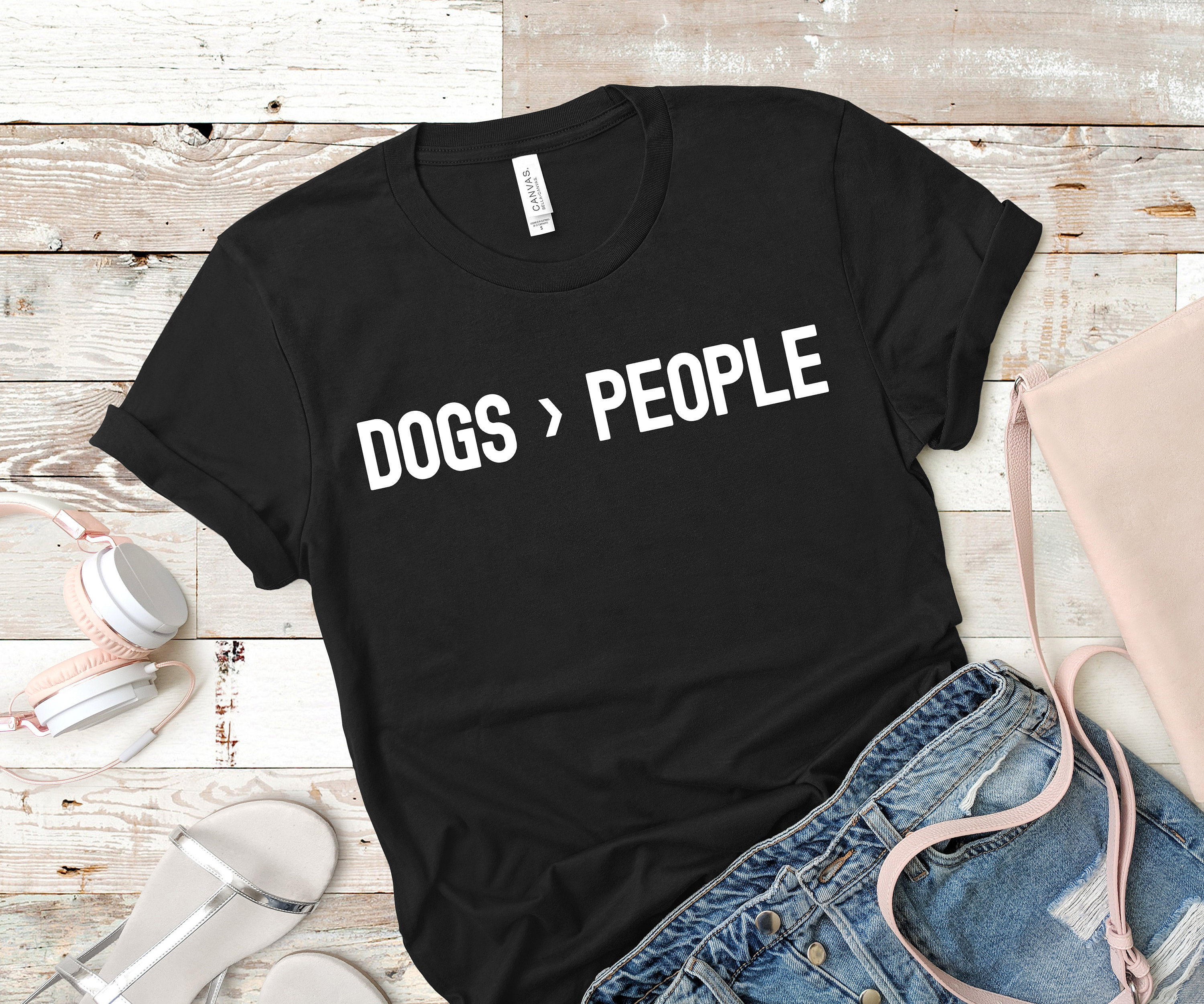Dog Lover Gift, Dog Owner Shirt, Dogs Over People Tee, Shirts About ...