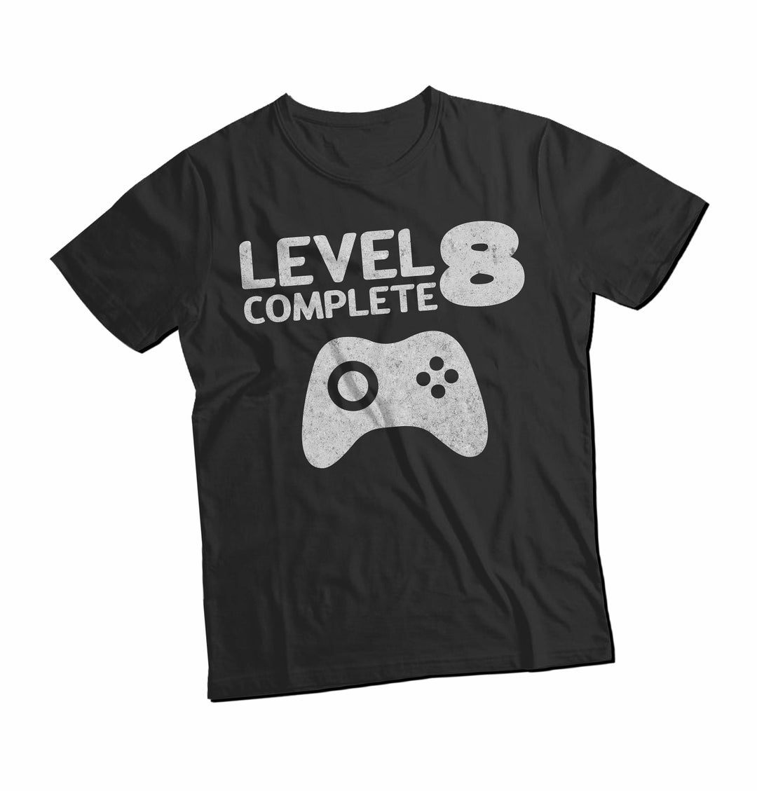 Level 8 Komplettes T-Shirt, 8. Jahrestag Geschenk, 8. Hochzeitsgeschenk ...