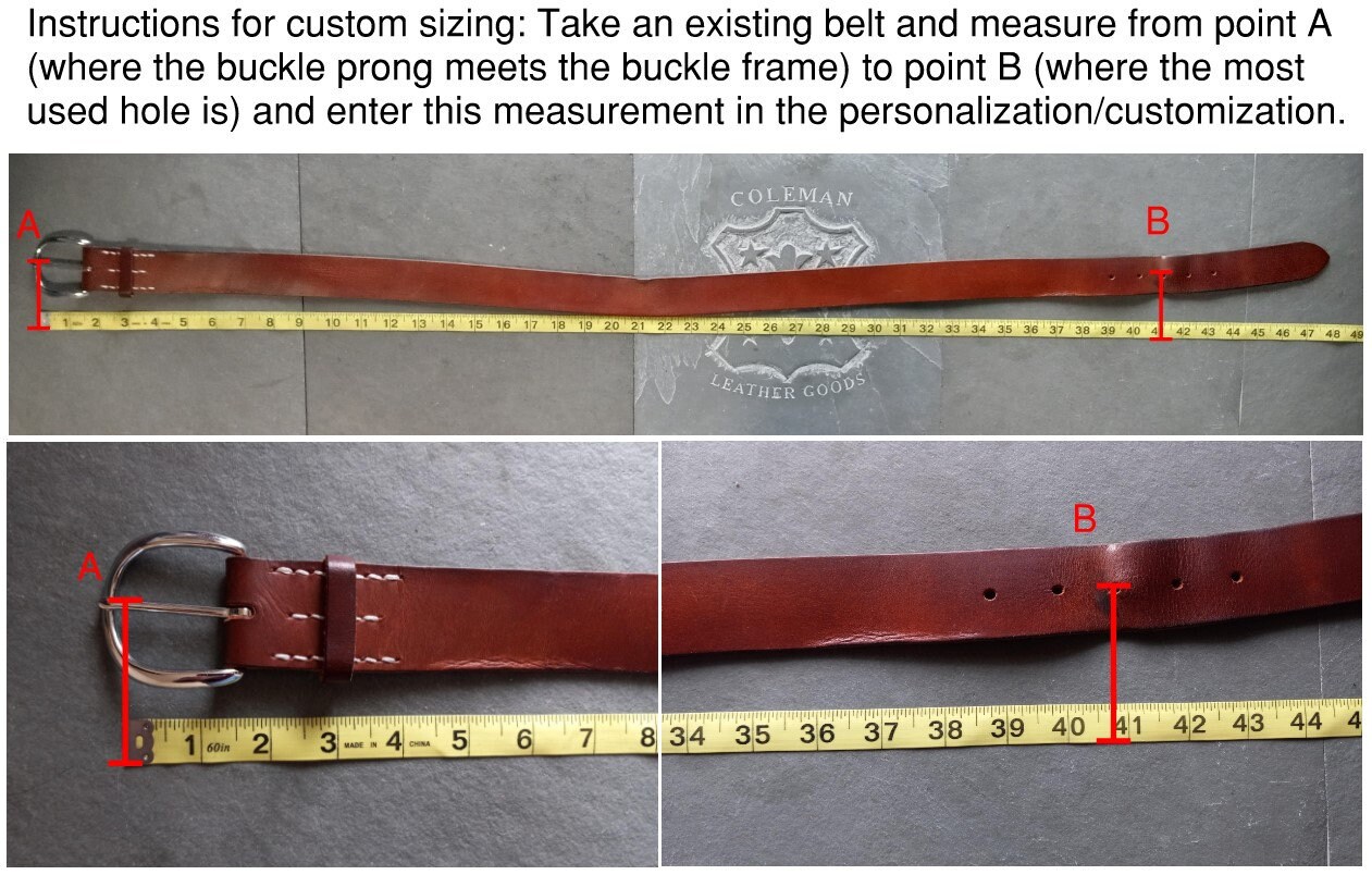 Custom Belt - Solid Brass Rounded Belt Buckle - Etsy