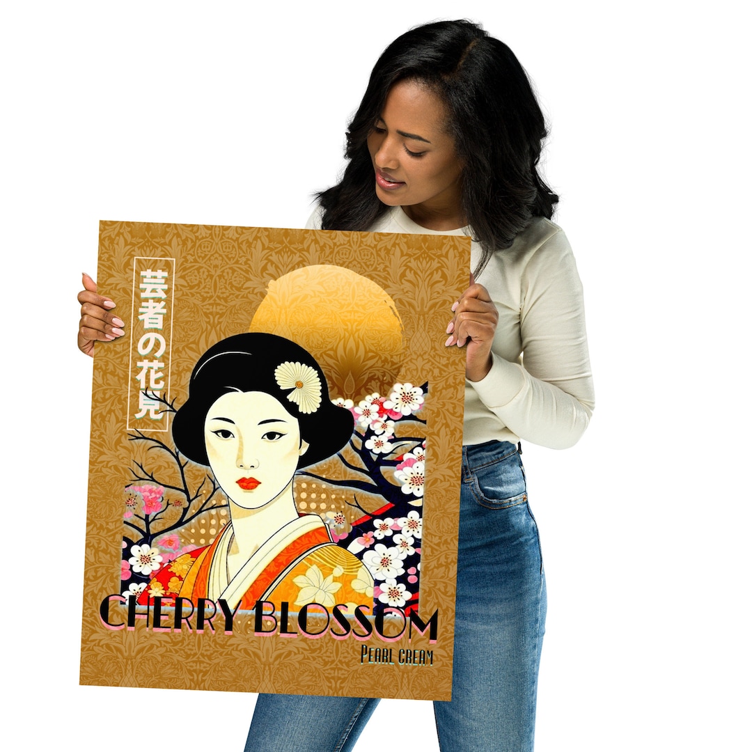 Classy Art Deco Style Japanese Advertisement Poster 16 X 20 (poster ...