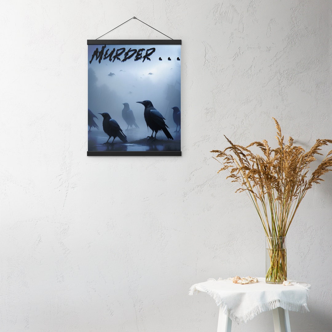 Murder Matte Poster With Hangers - Etsy