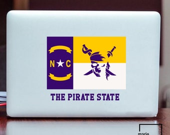 Ecu Pirate Decal | Etsy
