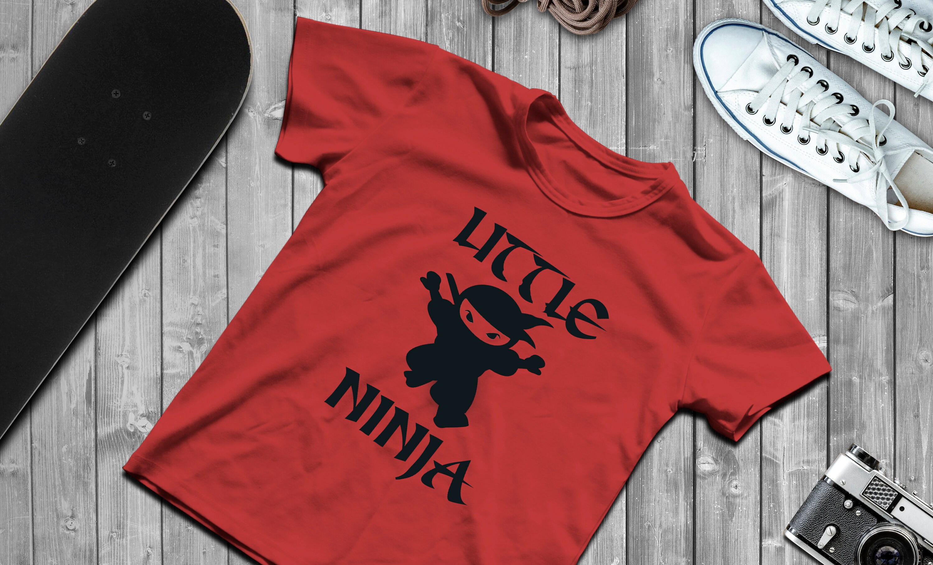 Litte Ninjas Unisex & Kids T-shirt Funny Ninja Shirt for - Etsy
