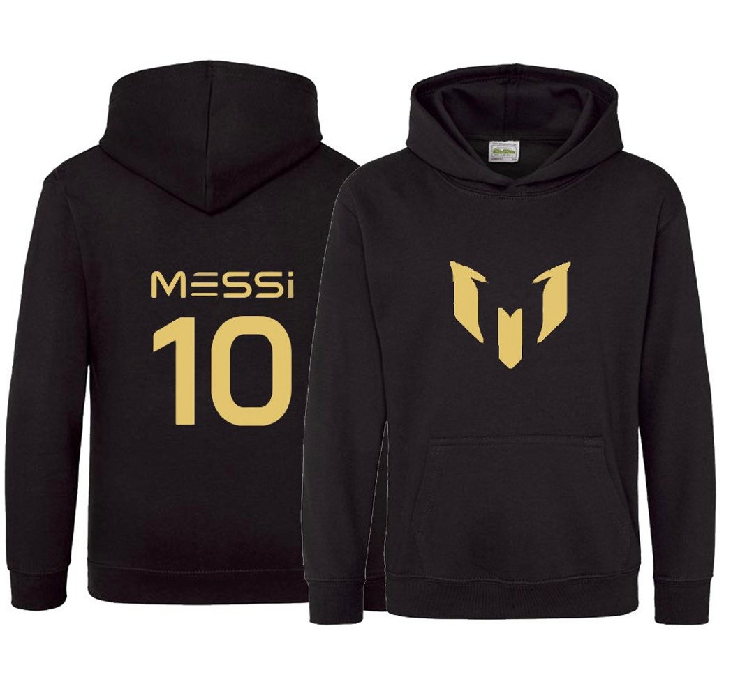 Unleash Your Child’s Inner Football Star With Our Kids Gold Print Messi ...